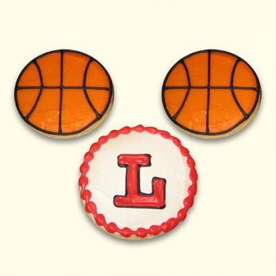 Go Team Customized Sports Ball and Team Logo Cookie Collection ...